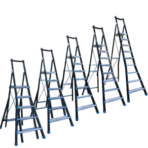 The Platforma - Adjustable Fiberglass Platform Ladder