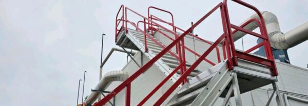 Crossover Roof Platforms & Walkway Systems - Industrial Access Stairs ...