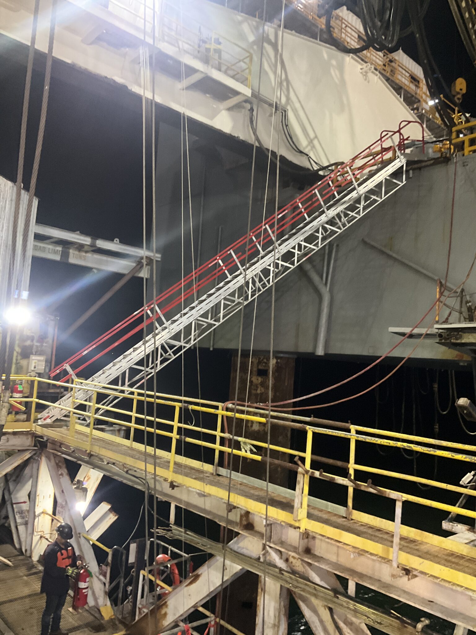 Revolutionizing Offshore Rig Safety with Custom 70-Step AdjustaStairs ...