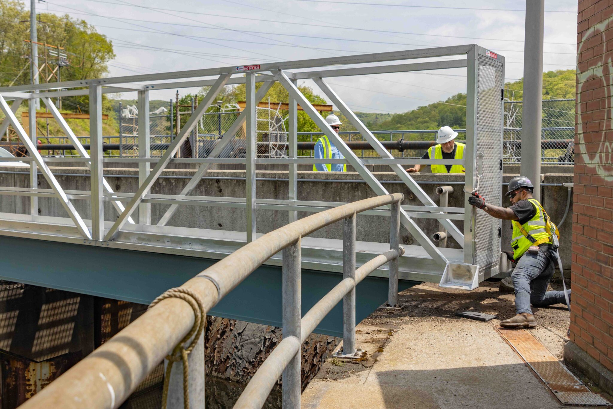 A Safe Access Solution for Stevenson Dam Maintenance