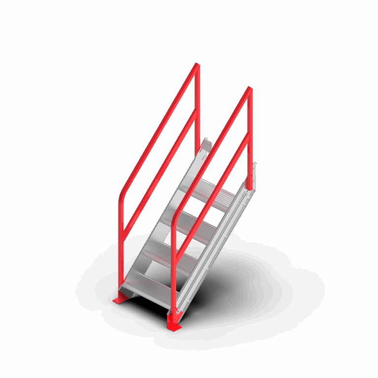 Crossover Roof Platforms & Walkway Systems - Industrial Access Stairs ...