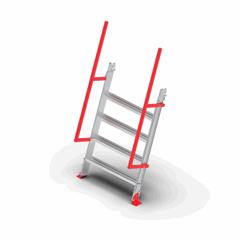 Crossover Roof Platforms & Walkway Systems - Industrial Access Stairs ...