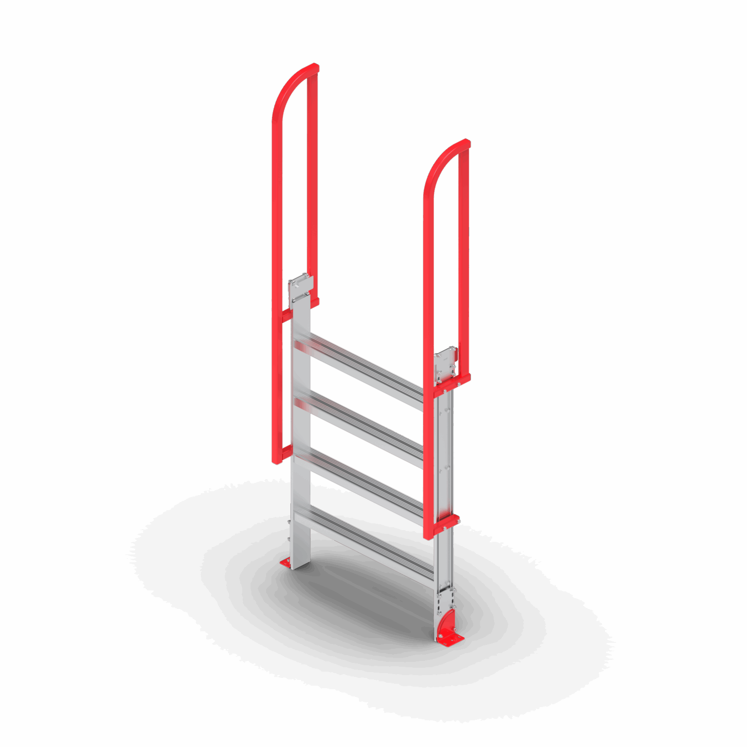 Crossover Roof Platforms & Walkway Systems - Industrial Access Stairs ...